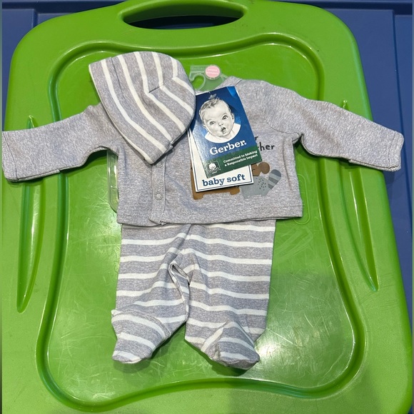 Gerber | Matching Sets | Brand New Better Together Preemie 3 Piece ...